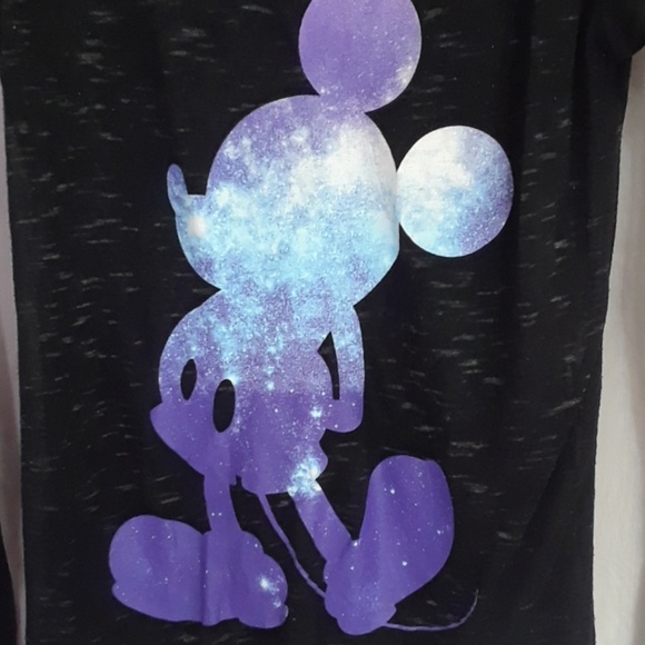 Disney | Tops | Disney Cosmic Mickey Mouse Sheer Top Hp | Poshmark